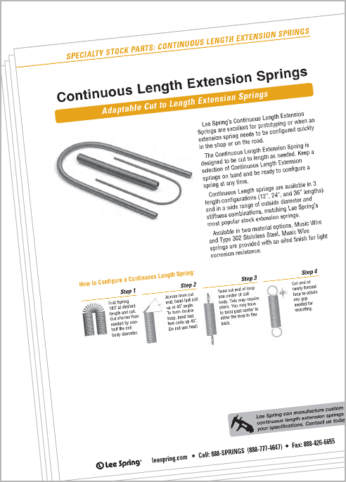 Request a Free Catalog | Lee Spring